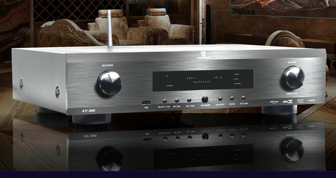 Tonewinner AT300 Dolby Atmos 16 Channels Processor AV Power Audio Prea ...