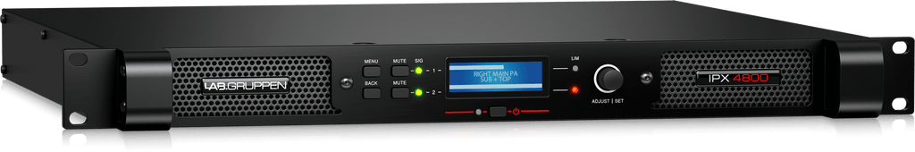 LAB.Gruppen IPX 4800 Compact 4,800-Watt 2-Channel DSP-Controlled Power