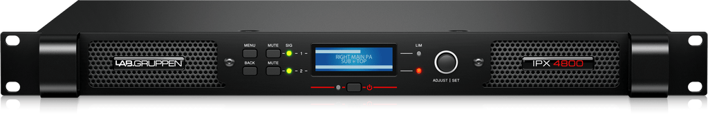 LAB.Gruppen IPX 4800 Compact 4,800-Watt 2-Channel DSP-Controlled Power