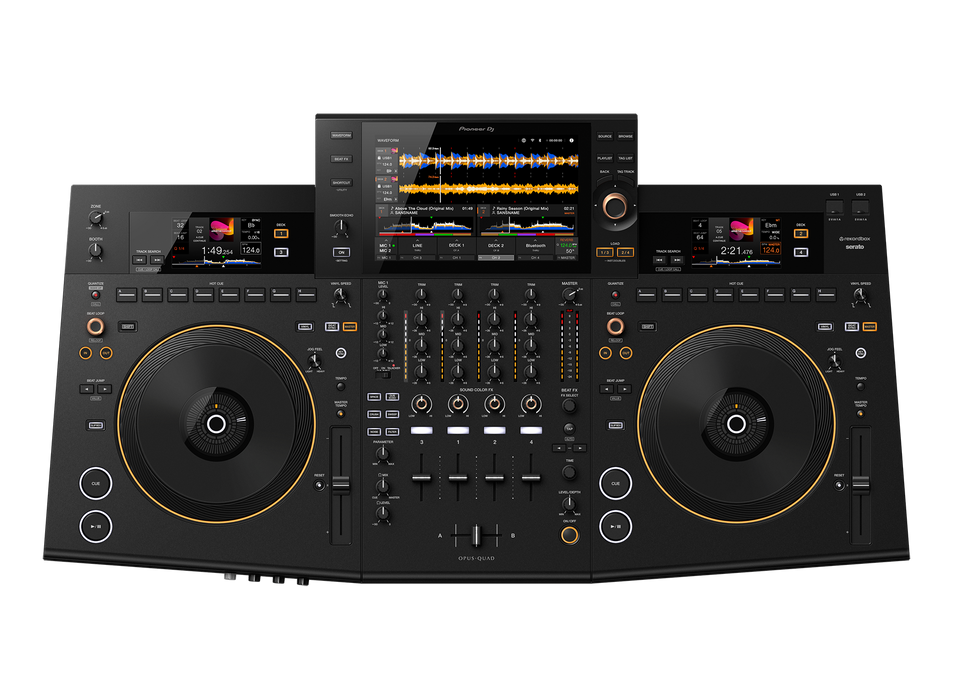 Pioneer OPUS QUAD Professional 4-Channel All-in-One DJ System - Each ...